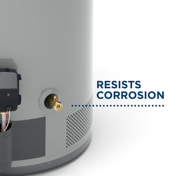 GE RealMAX Choice 50-Gallon Short Natural Gas Ultra Low-Nox Atmospheri ...