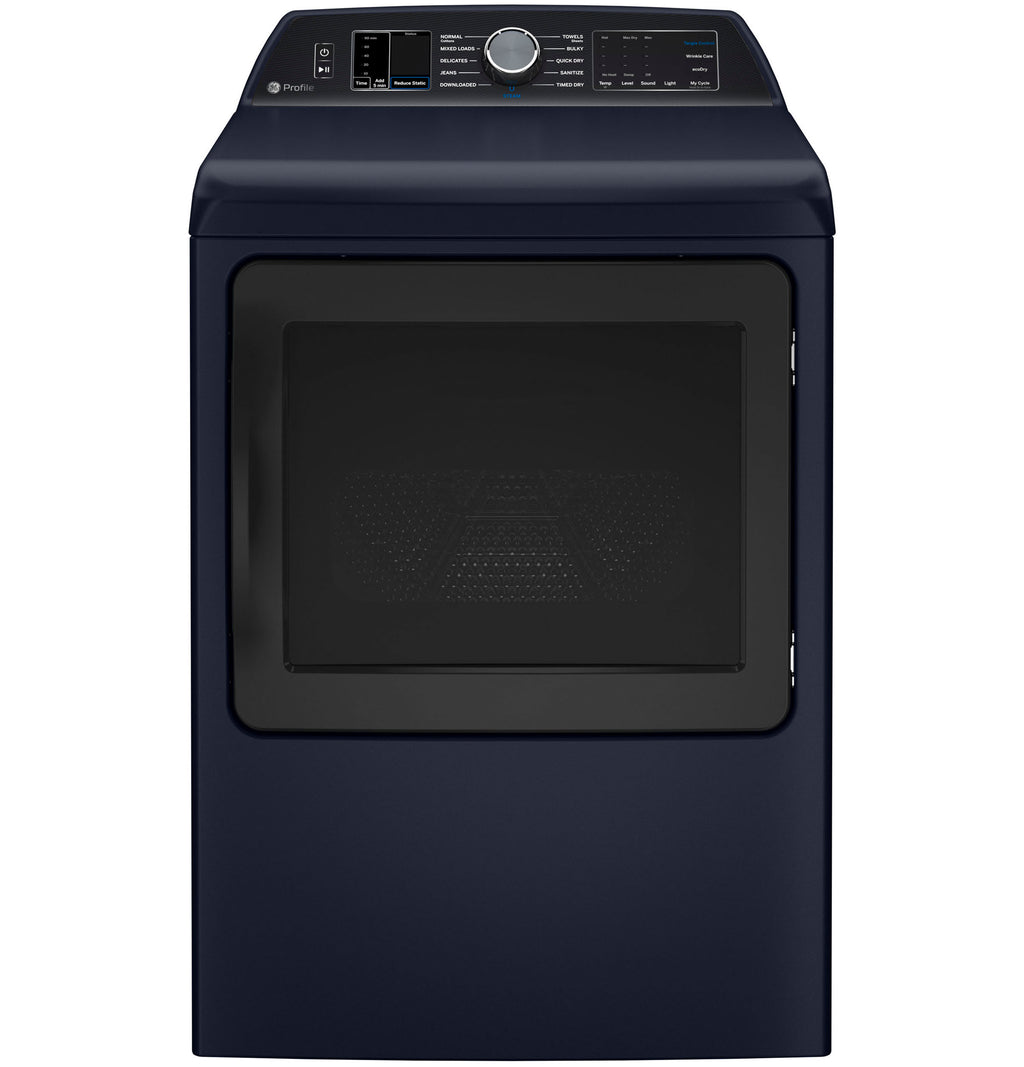 GE Profile™ ENERGY STAR® 7.3 cu. ft. Capacity Smart Gas Dryer with Ste ...