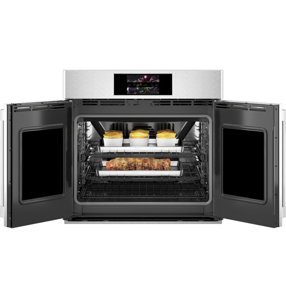Monogram 30" French-Door Electric Convection Single Wall Oven Statemen ...